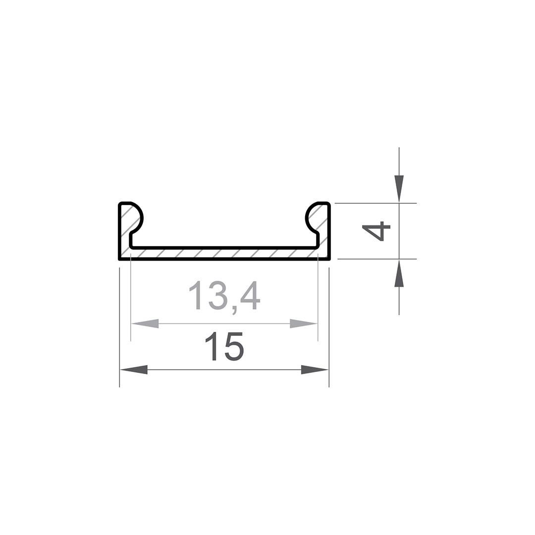 Profil U 15x4 | Smart LED Lighting